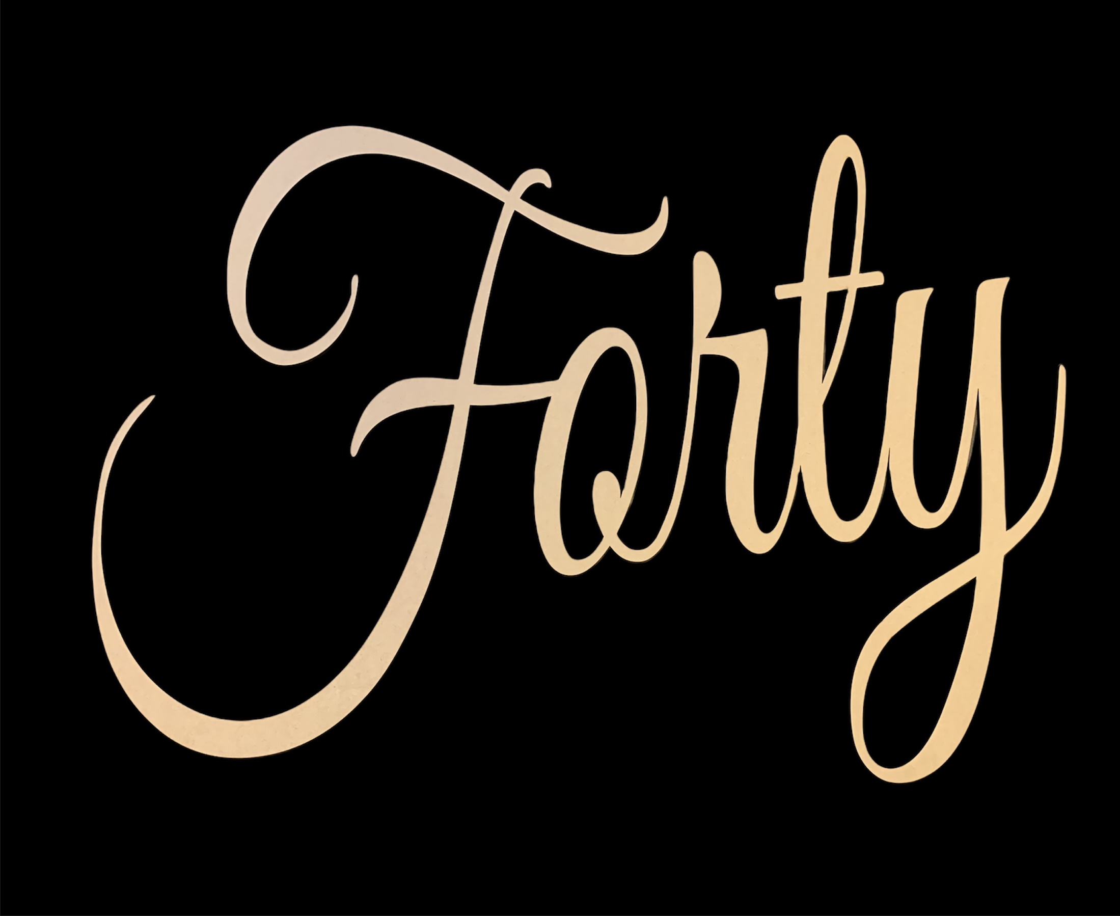 Mirror Perspex Laser Cut Name | Woodpecker Laser Designs