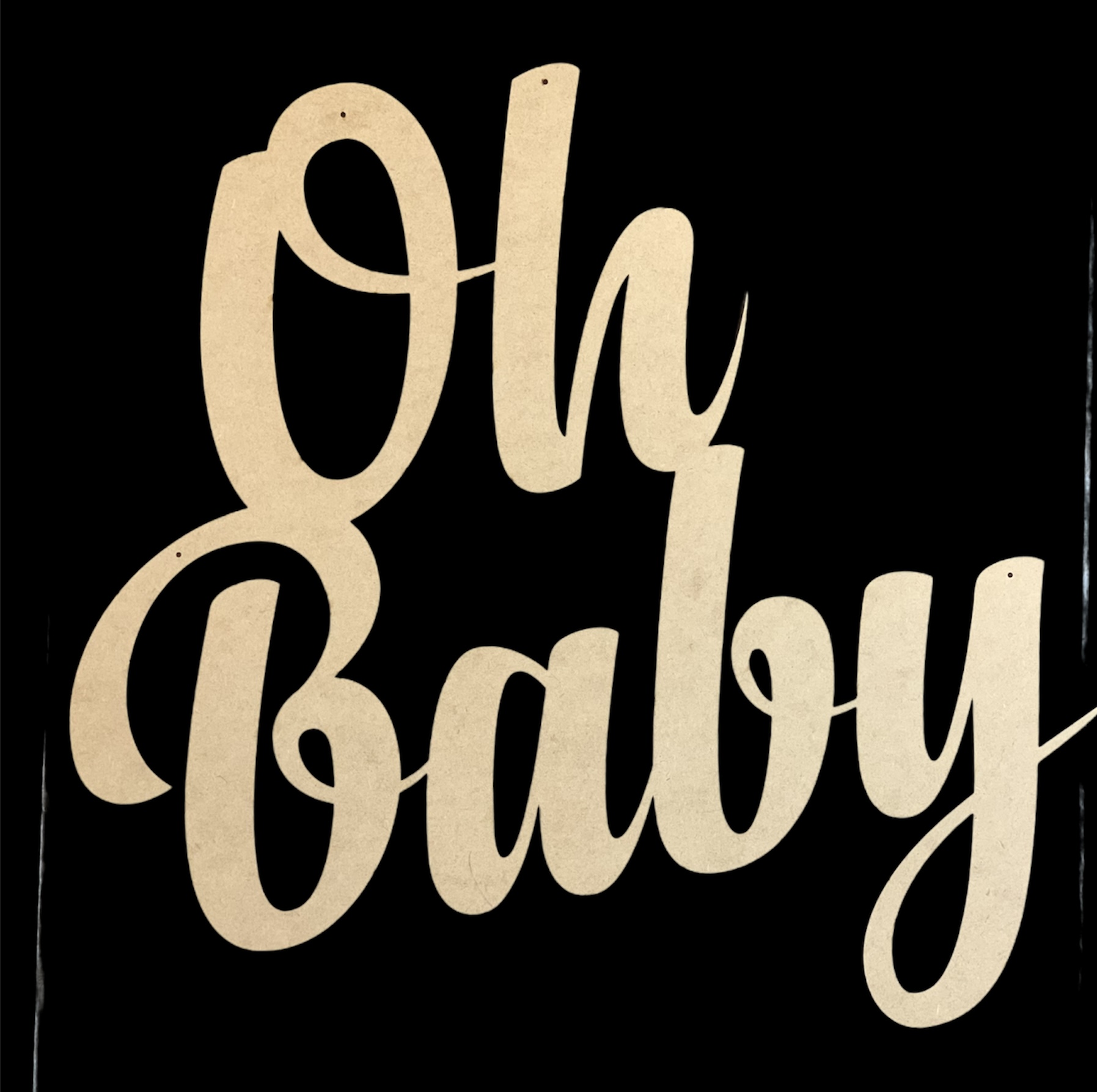 Mirror Perspex Laser Cut Name | Woodpecker Laser Designs